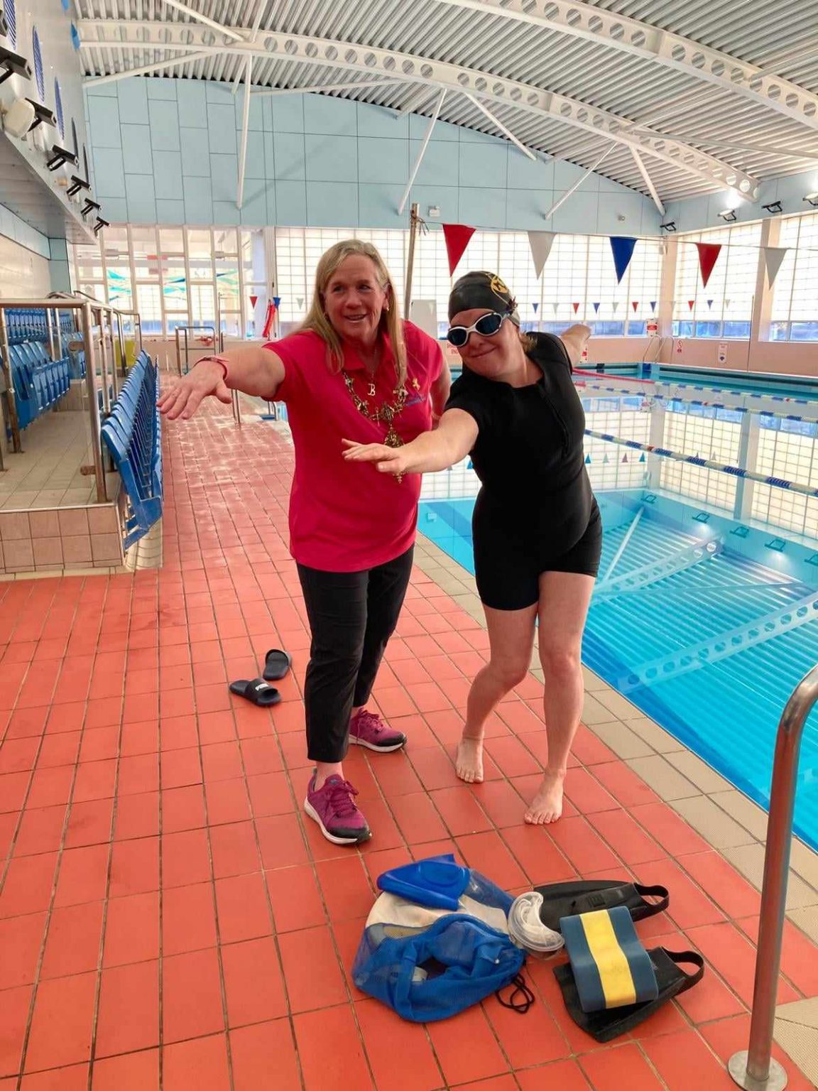 Helen McCarthy speaks with the Mayor of Charnwood about her Thousand ...