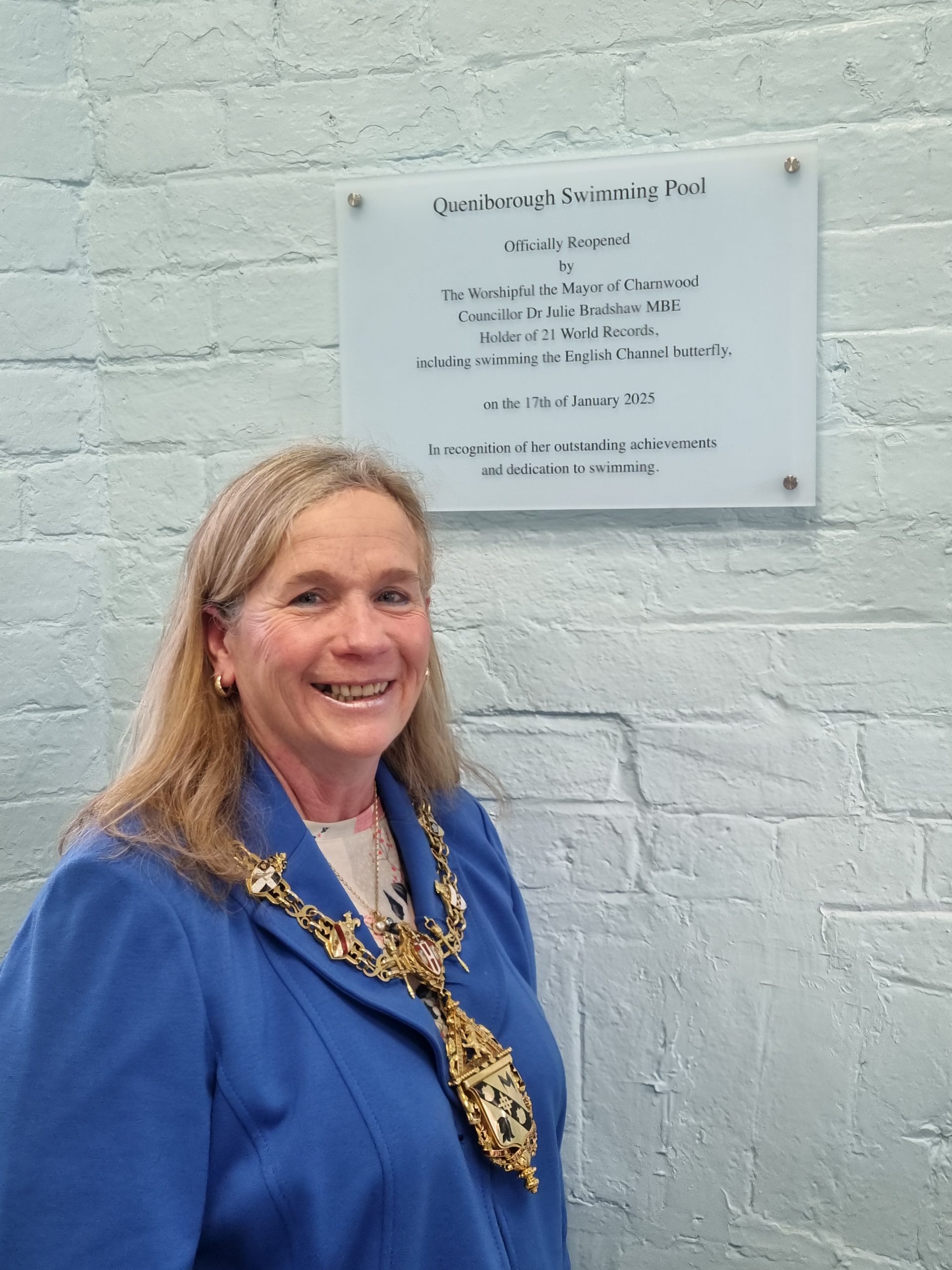 Mayor Officially Opens Queniborough Swimming Pool – Get Set 4 Success