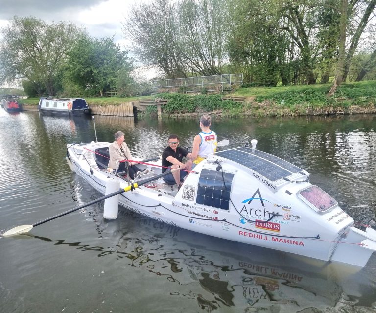 Atlantic Rowing Couple Get “Oarsome” Visit by Mayor of Charnwood 13th ...